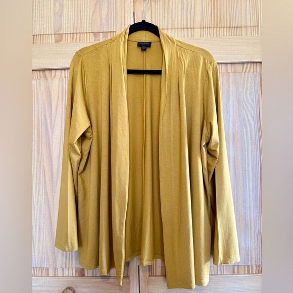 J. Jill | Sweaters | Jjill Womens Mustard Colored Open Front Knit ...